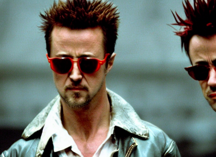 Prompthunt: Film Still Of Tom Cruise As Tyler Durden Wearing Big Fur ... Prompthunt: Film Still Of Tom Cruise As Tyler Durden Wearing Big Fur ...
