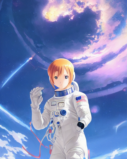 Manga Space Suit