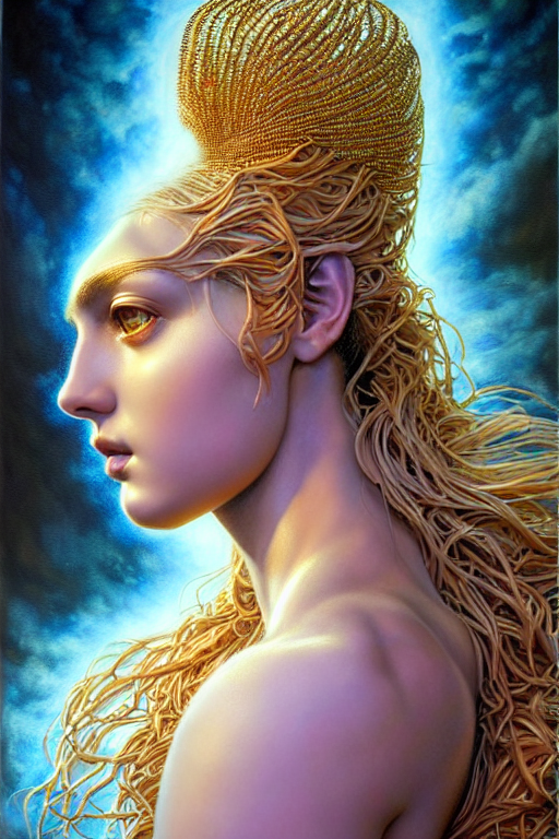 Greek Goddess Aphrodite Painting