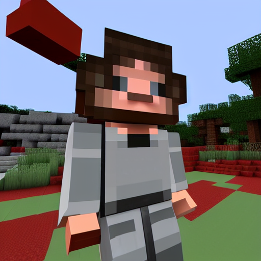 prompthunt: Jeffery Dahmer in minecraft, mojang, gameplay, pc,