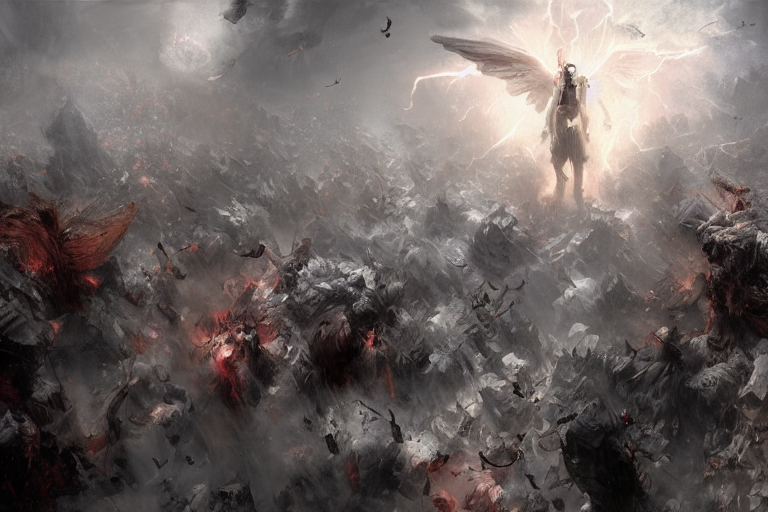 Lucifer The Fallen Angel Wallpaper