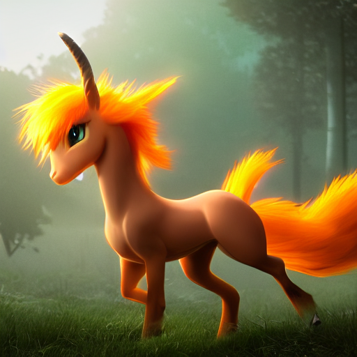 Realistic Rapidash