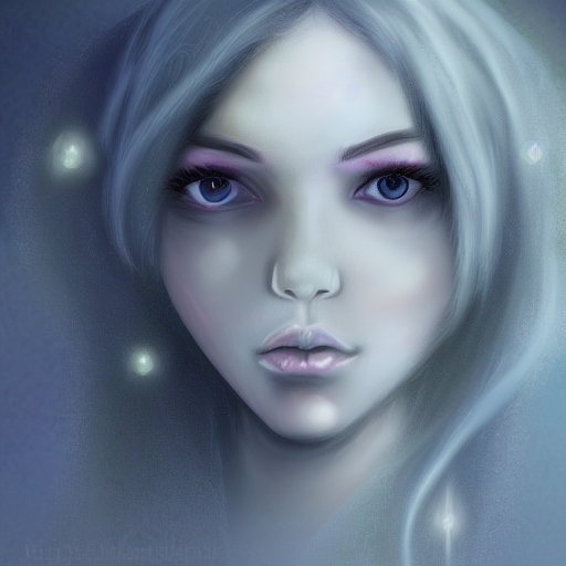 Luminous Ghost Girl
