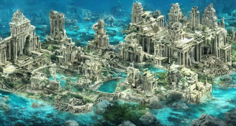 Real Underwater Lost City Of Atlantis