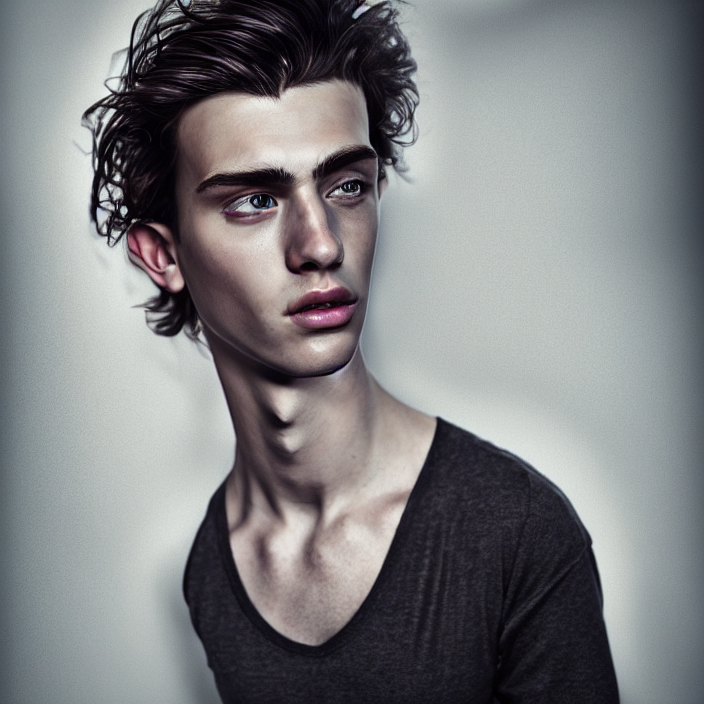 High Fashion Model Face