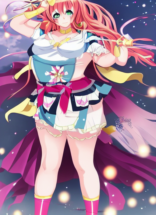 Prompthunt: Plus Size Anime Magical Girl, Chubby Anime Woman, Frilly ... Prompthunt: Plus Size Anime Magical Girl, Chubby Anime Woman, Frilly ...