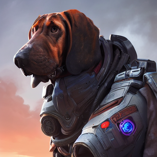 prompthunt: portrait of bloodhound with his raven from apex legends, 8 ...