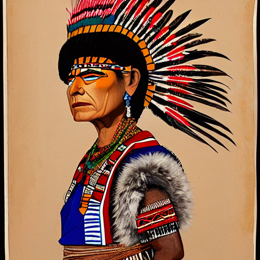 Aztec Queen Drawings