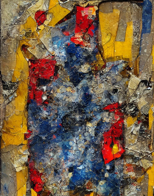 prompthunt: orgasm detailed mixed media collage with canvas texture in ...