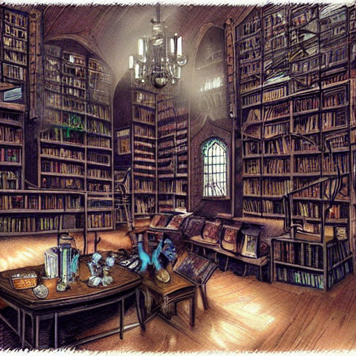 Hogwarts Ravenclaw Common Room