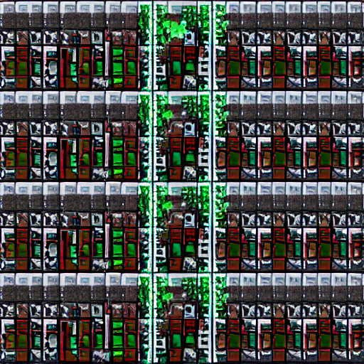 prompthunt: pixel art tile set for RPG Maker horror game