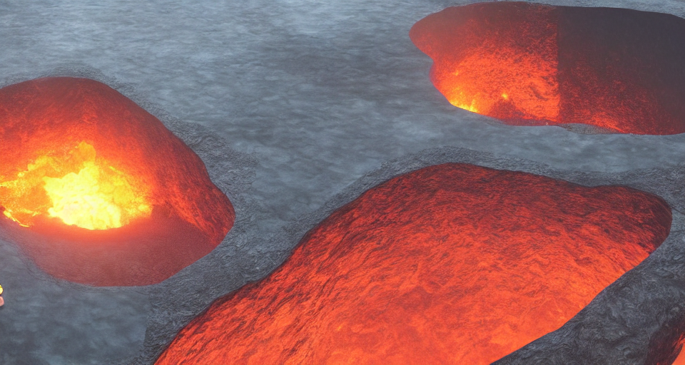 Lava Swimming Pool