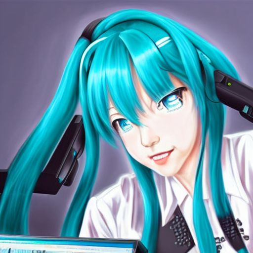 Hatsune Miku Face
