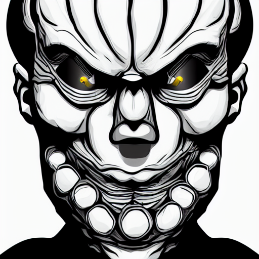 Scary Man Clipart