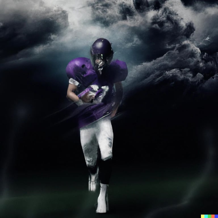 American Football Player Background