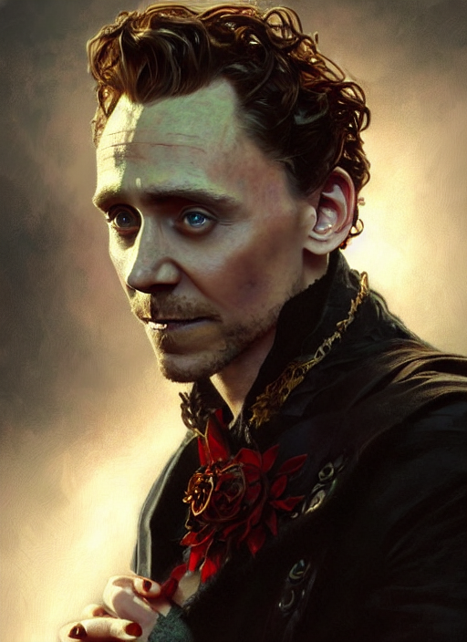 Tom Hiddleston As A Vampire