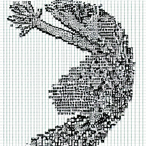 prompthunt: a mermaid ascii art