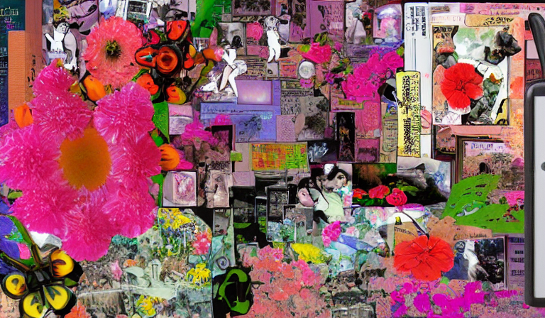 Nintendo Collage Art
