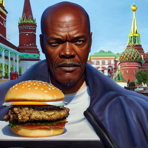 Pulp Fiction Samuel L Jackson Burger