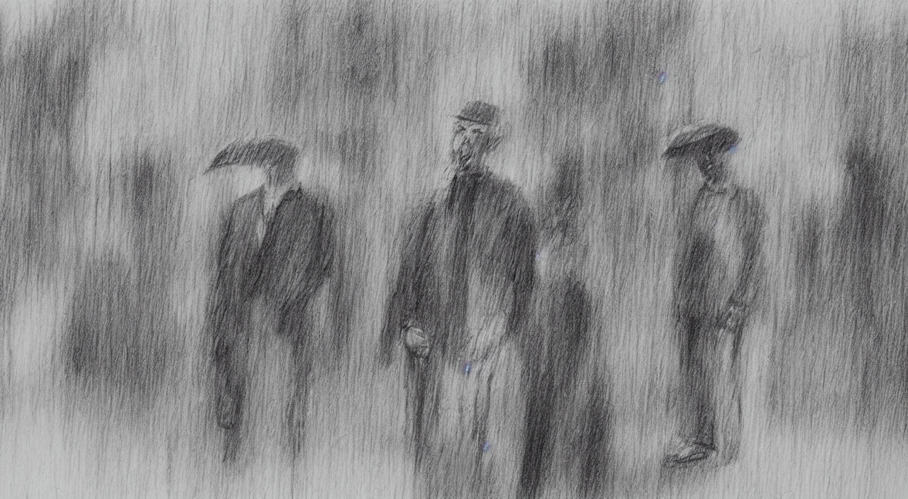 Pencil Drawings Of Sad People