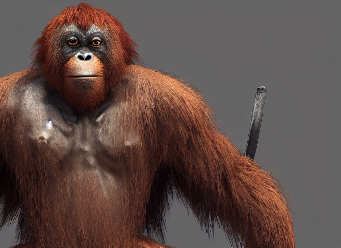 Angry Orangutan