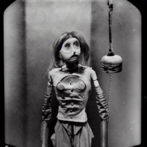 Creepy Marionette Puppet