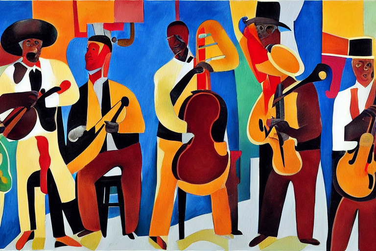 Harlem Renaissance Jazz Art
