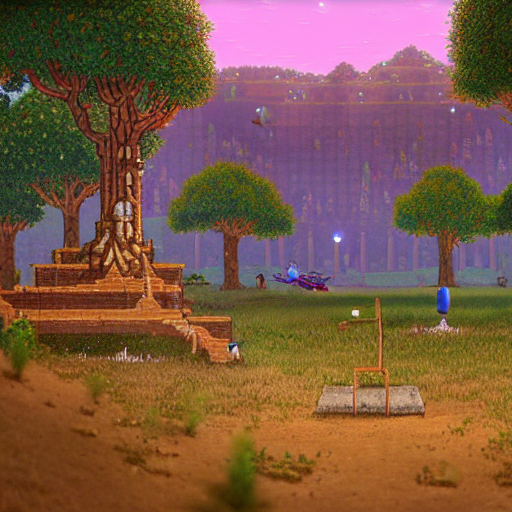 prompthunt: a portal to terraria. detailed. rule of thirds. intricate ...