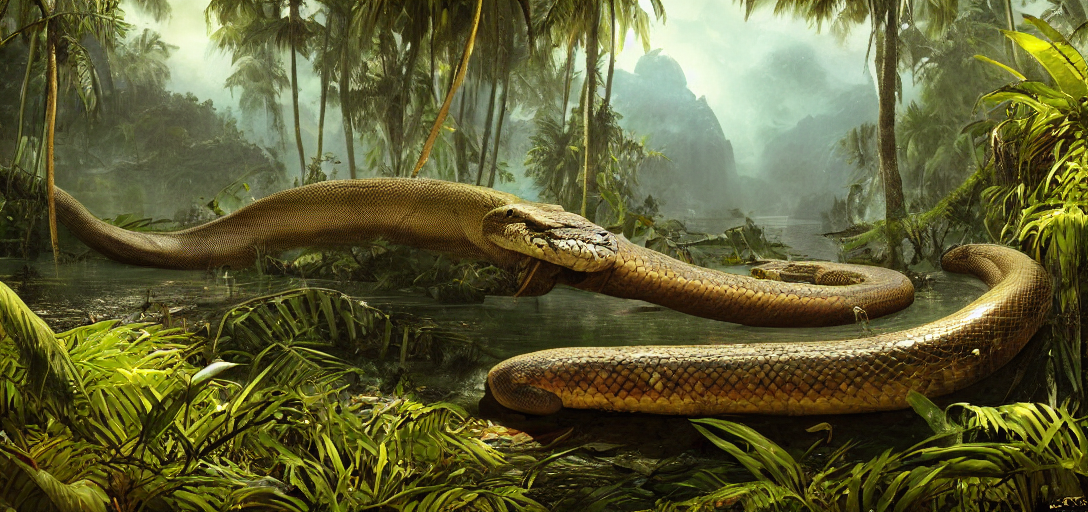 Anaconda Painting