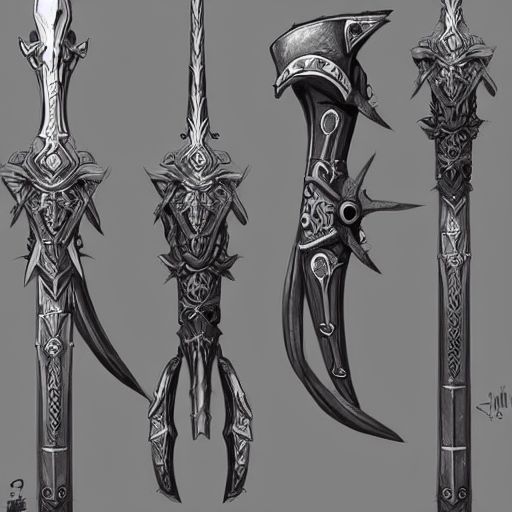 Weapons Swords Concept