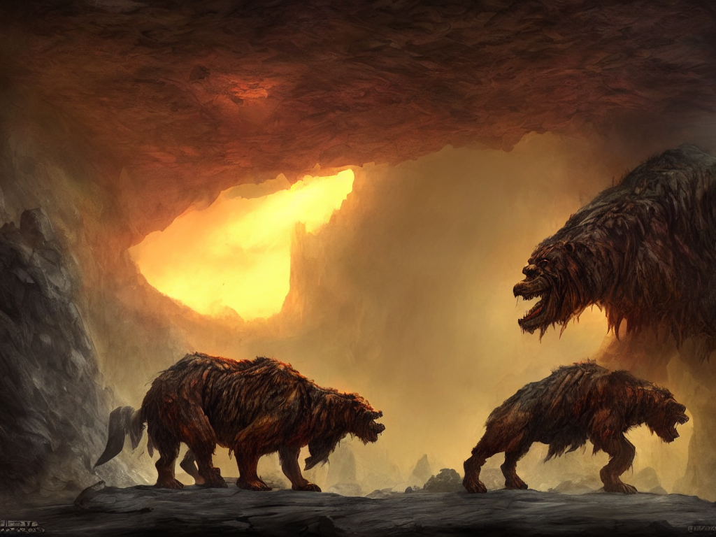 Prehistoric Cave Bears