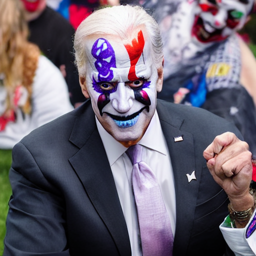 Juggalette Face Paint