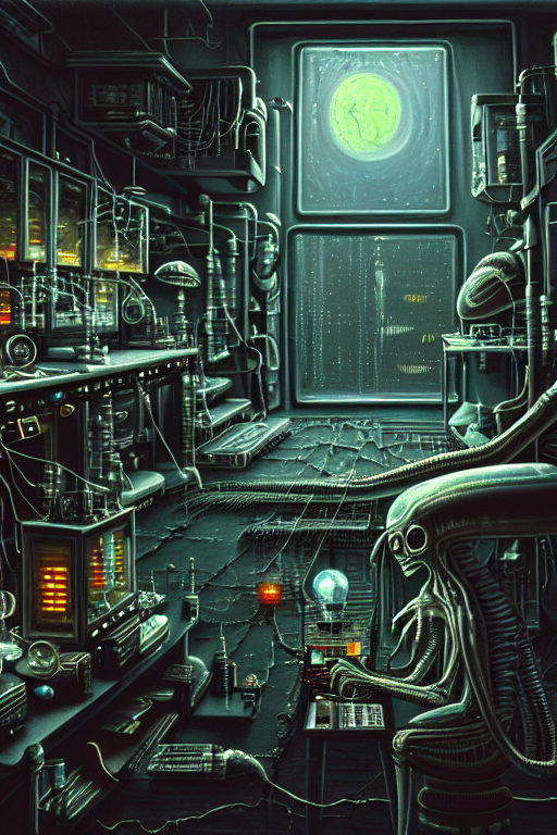 Mad Science Lab Background