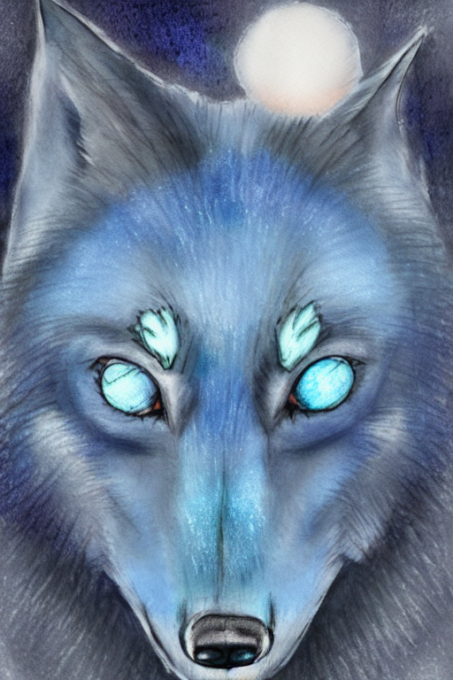Wolf Eyes Drawing Anime