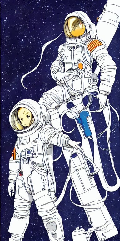 Anime Space Suit