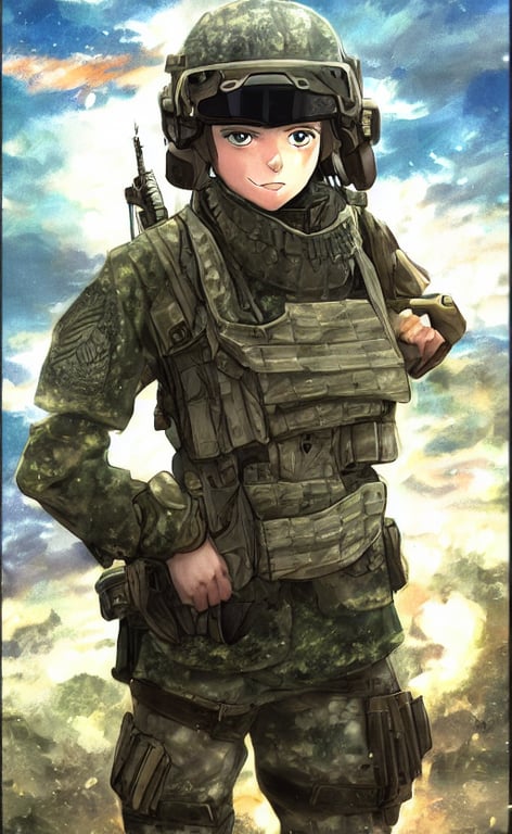 Anime Future Soldier