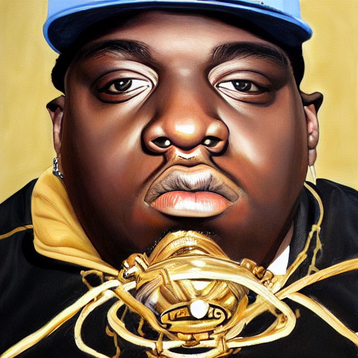 Biggie Smalls Black Background