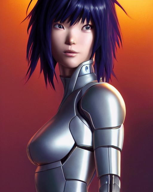 Ghost In The Shell Motoko Cyborg