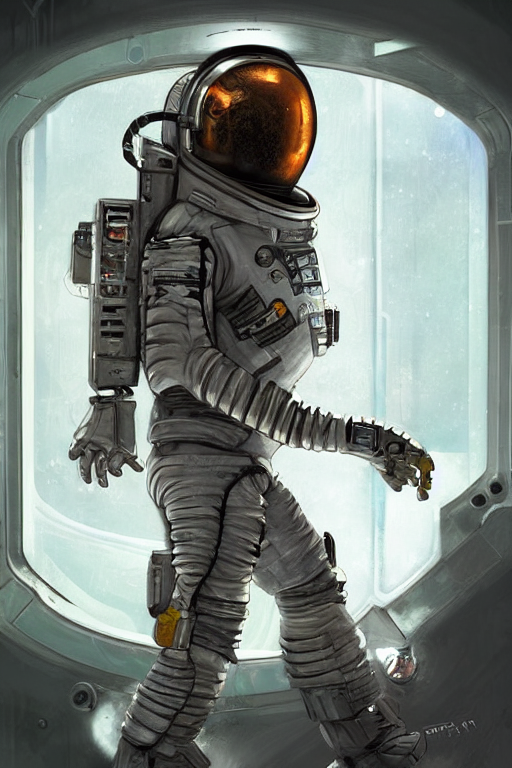 Dead Space Suit Concept Art