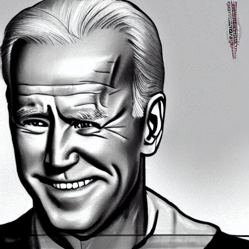 prompthunt: joe biden drawn in the style of dragon ball z