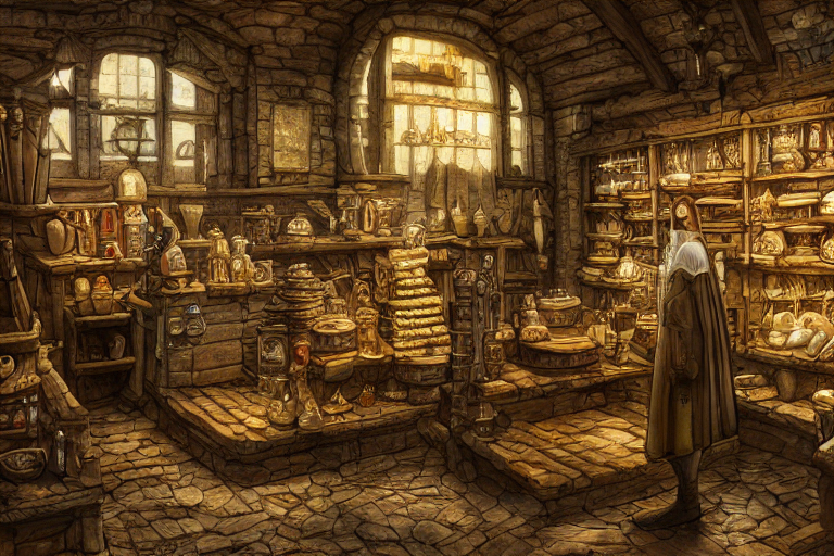 Medieval Shops