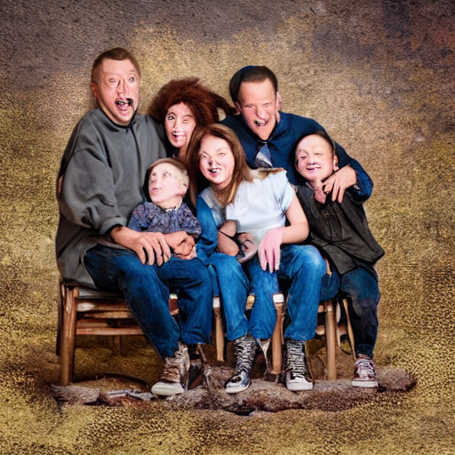 Bad Family Portrait