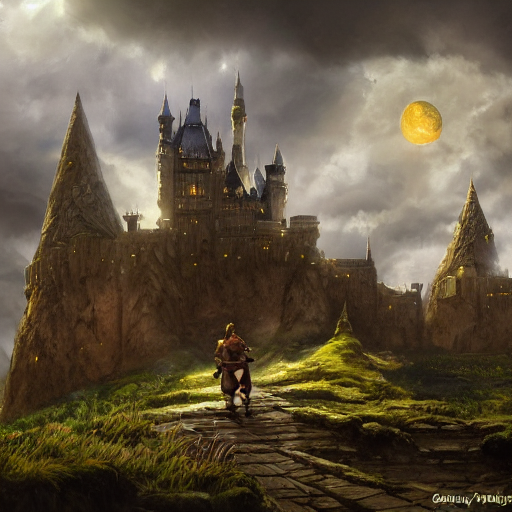 Shrek Castle Background