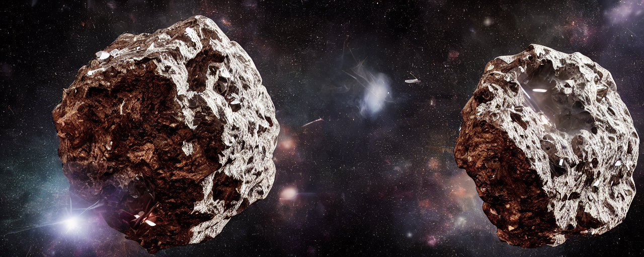 Asteroid Galaxy Texture