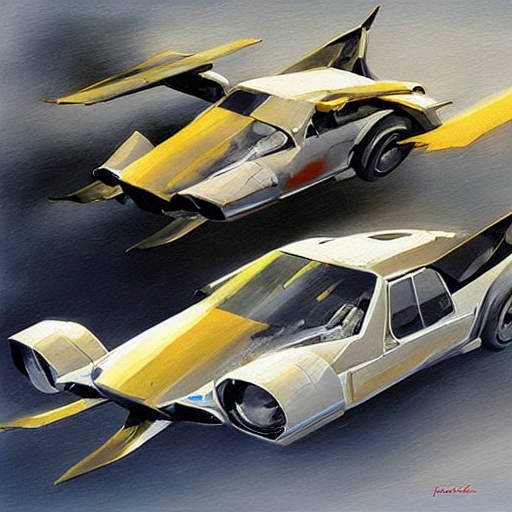 Flying Car Concept Art