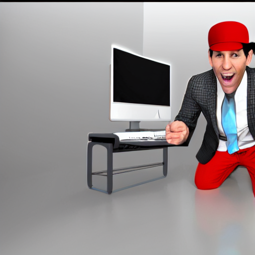 prompthunt: computer, kick up the 4d3d3d3, hat wobble, flargenstow ...