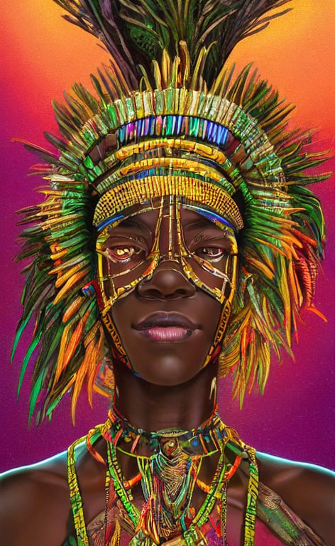 African Tribal Chief