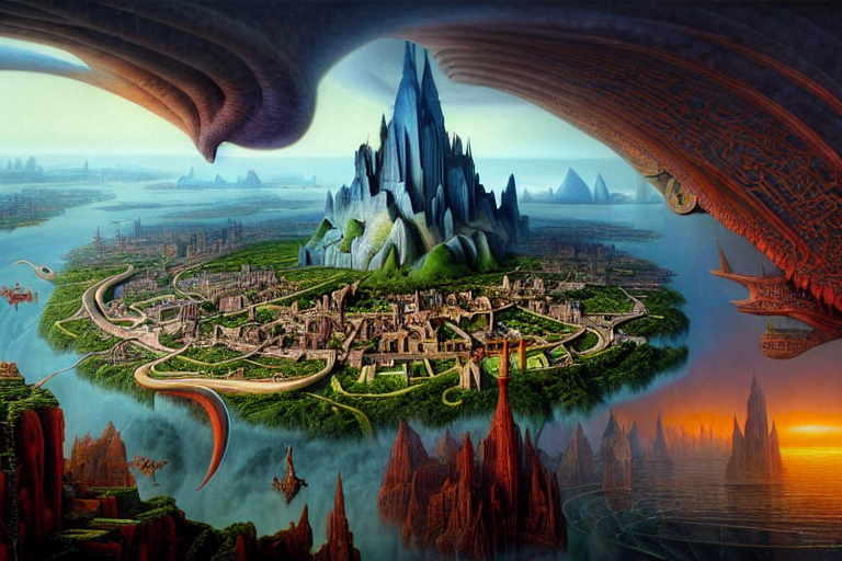 Beautiful Mythical Places