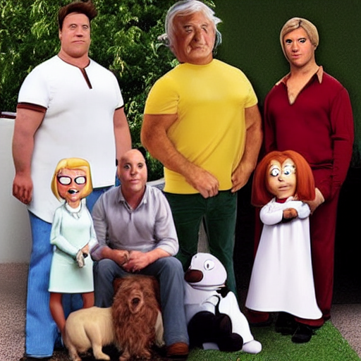 Family Guy Characters In Real Life