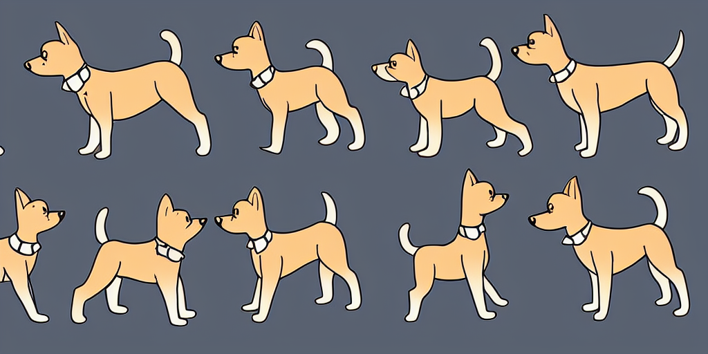 Dog Walk Cycle Animation